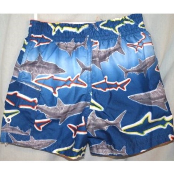 OP | Swim | Op Toddler Boys 2 Months Shark Swim Trunks Lined | Poshmark